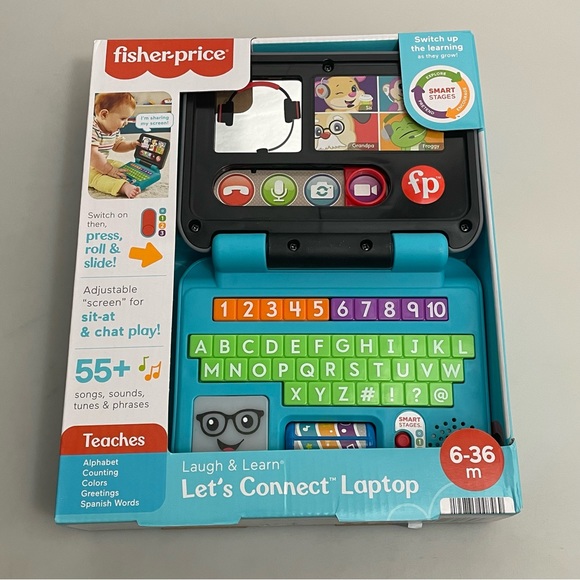 Fisher-Price | Toys | Fisherprice Laugh Learn Lets Connect Laptop ...